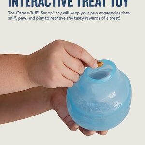 Planet Dog Orbee-Tuff Snoop Interactive Treat Dispensing Dog Toy, Large, Blue