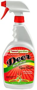 i must garden deer repellent: spice scent deer spray for gardens & plants – natural ingredients – 32oz ready to use