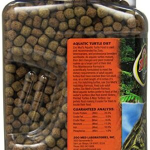 Zoo Med Natural Aquatic Turtle Food, Maintenance Formula, 24-Ounce