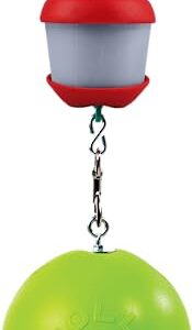 Horsemen's Pride Combo Horse Stall Toy: Apple Scented Jolly Ball and Apple Flavored Snack Holder (SS203)