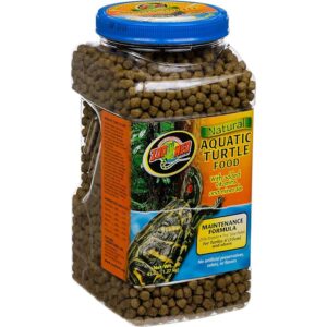 zoo med natural maintenance formula aquatic turtle food