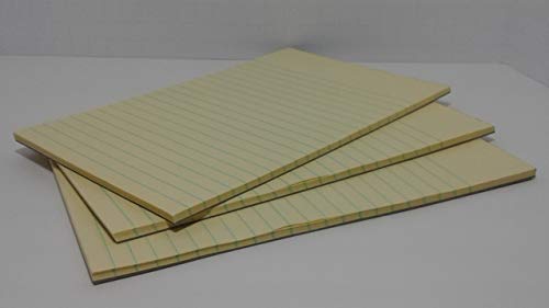 Legal Ruled Notepads - 3 Pack