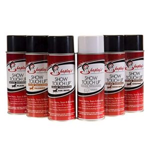 shapley's show touch up color enhancer, black 10 oz