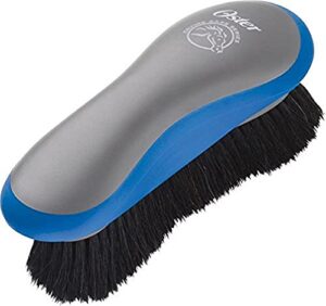 oster 827551 equine care series hair finishing brush blue