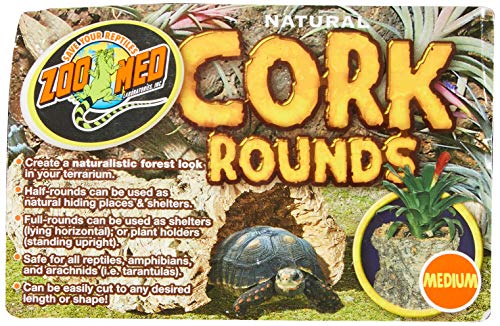 Zoo Med Natural Cork Bark, Round, Jumbo