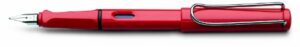 lamy safari fountain pen red medium