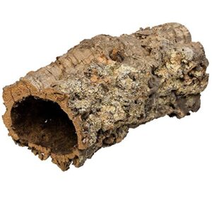 zoo med natural cork bark round bulk box, 15lbs