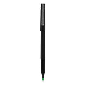 UNI 60154 Uni-Ball Roller Pen Rollerball, Green, Micro 12 pk