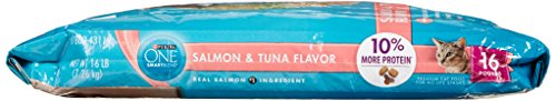 Purina O.N.E. Cat Food Adult Total Nutrition Salmon & Tuna, 16 lb