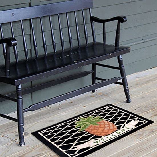 JellyBean Pineapple Welcome Rug