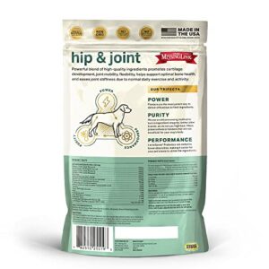 The Missing Link Hip & Joint Probiotics Superfood Supplement Powder for Dogs - Omegas 3&6, Fiber, Glucosamine, Chondroitin, MSM, HA - Cartilage & Bone Health, Joint Mobility & Flexibility - 1lb