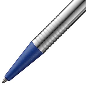 LAMY L205BL Ballpoint Pen, Oil-based, Logo, Stainless Steel, Blue