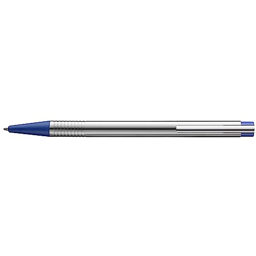 LAMY L205BL Ballpoint Pen, Oil-based, Logo, Stainless Steel, Blue