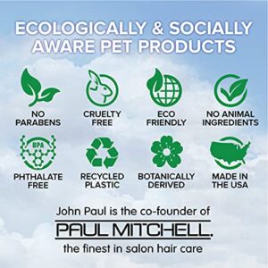 John Paul Pet Australian Tea Tree and Eucalyptus Oil Shampoo for Dogs and Cats, Cleanses Moisturizes and Soothes Skin Irritations, 16-Ounce, clear (JPS5484)