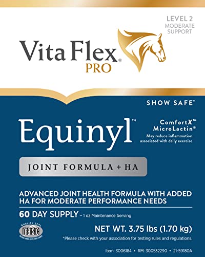 Vita Flex Pro Equinyl Joint Formula with Hyaluronic Acid, 60 Day Supply, 3.75 lb.