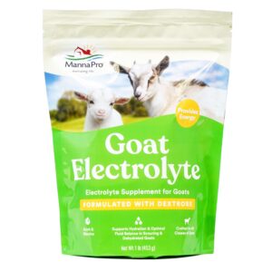 manna pro goat electrolytes supplement, 1 lb