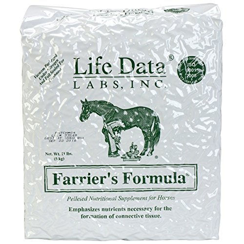 Farrier's Formula Refill Bag, 11 lbs; Pelleted Hoof and Coat Supplement For Horses; Supplement Can Be Added As a Top Dressing On Regular Feed or Given Separately; 30 Days Supply