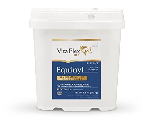 Vita Flex Pro Horse Joint Supplement, with Glucosamine and Hyaluronic Acid, 3.75 Pounds, 60-Day Supply