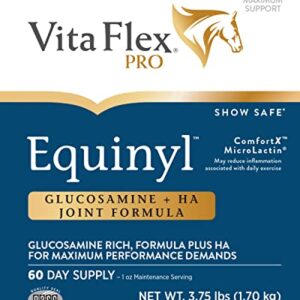 Vita Flex Pro Horse Joint Supplement, with Glucosamine and Hyaluronic Acid, 3.75 Pounds, 60-Day Supply