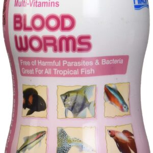 Hikari Bio-Pure Freeze Dried Blood Worms For Pets, 1.58-Ounce