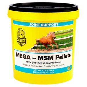 select the best mega-msm pellets 10 lb