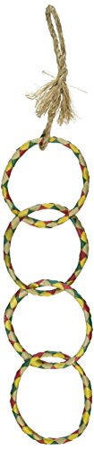 Planet Pleasures 4 Ring Chain 17" Small Bird Toy