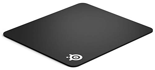 SteelSeries QcK Gaming Mouse Pad - Large Thick Cloth - Peak Tracking and Stability - Optimized For Gaming Sensors