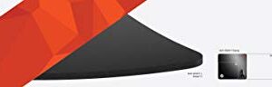 SteelSeries QcK Gaming Mouse Pad - Large Thick Cloth - Peak Tracking and Stability - Optimized For Gaming Sensors