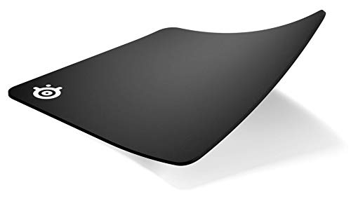 SteelSeries QcK Gaming Mouse Pad - Large Thick Cloth - Peak Tracking and Stability - Optimized For Gaming Sensors