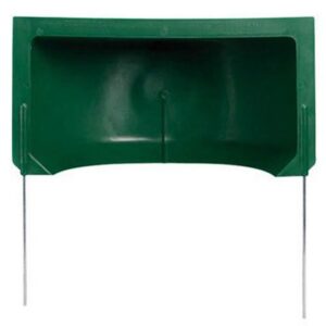 orbit 53161 sprinkler splash shield,green