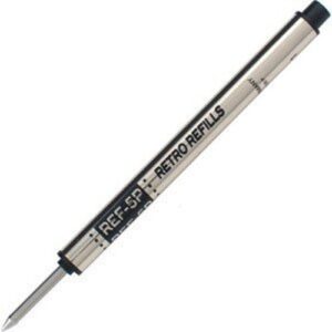 retro 51 refills retractable rollerball black rollerball pen - ref5p