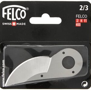 Felco Hand Pruner Replacement Blade (2/3) for Felco hand pruner models: F2, F4 & F11 - Spare Cutting Blade for Garden Pruning Shears & Bypass Clippers (Single Pack)