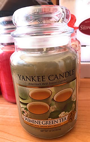 Yankee Candle 625g 10512 Jar Jasmine Green Tea