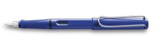 lamy safari fountain pen blue medium