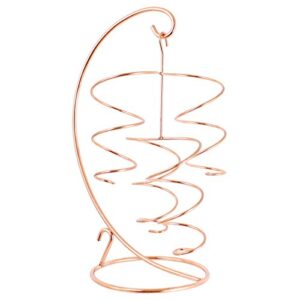 oenophilia table wine rack tendril, copper - 4 bottle