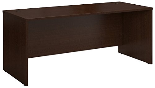 Bush Business Furniture Desk, 72W x 30D, Mocha Cherry