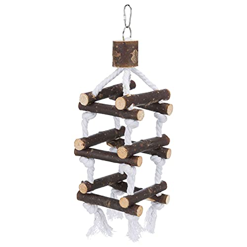 TRIXIE 5886 Natural Living Tower with Ropes 34 cm