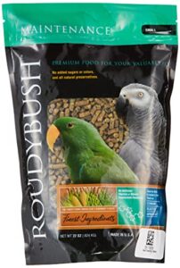 roudybush daily maintenance bird food, small, 22-ounce