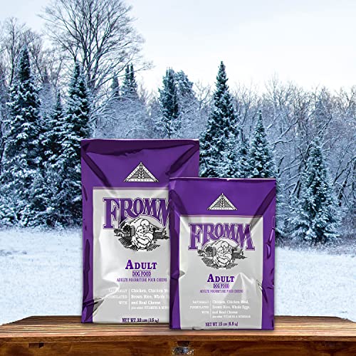 Fromm Classic Adult Dog Food - Premium Dry Dog Food for Large, Medium, & Small Breeds - Chicken Recipe - 30 lb