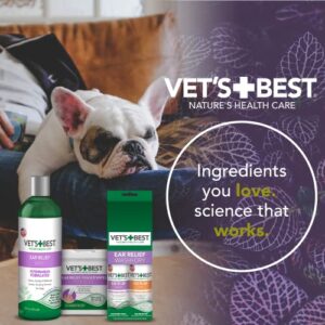 Vet's Best Ear Relief Wash Cleaner for Dogs, 16 oz Refill