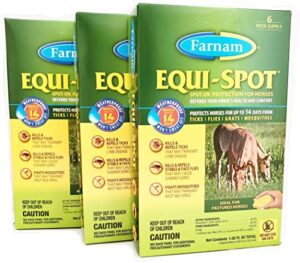 equi-spot: spot-on fly control for horses (3 10ml tubes)