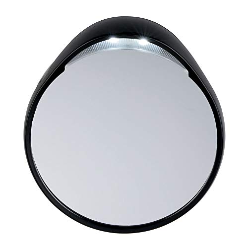 Tweezerman Tweezermate 10X Lighted Wall Mount Mirror