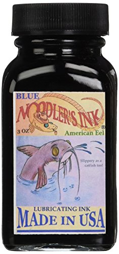 Luxury Brands Noodler's Bottle 3 Ounce Refill, Eel Blue (19203)