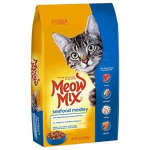 Meow Mix Seafood Medley Dry Cat Food, 6.3 Lbs