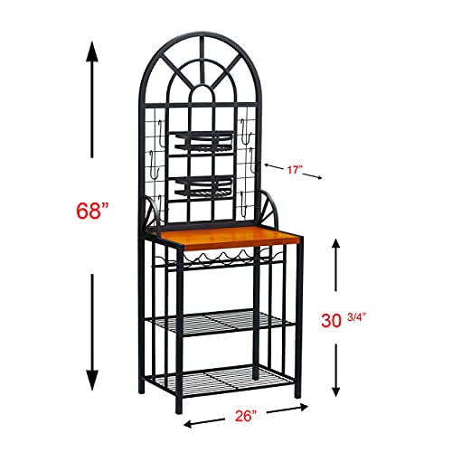 SEI Furniture Nesting Baskets, Green