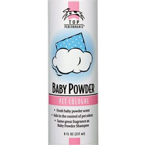 Top Performance Baby Powder Pet Cologne, 8-Ounce (Package May Vary)