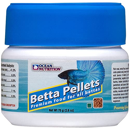 Ocean Nutrition Betta Pellets 2.65-Ounces (75 Grams) Jar