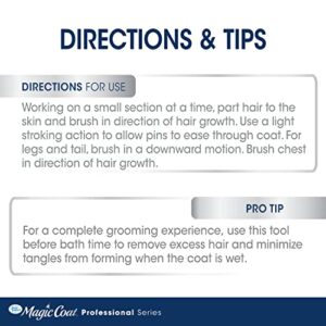 Four Paws Magic Coat Professional Series Grooming Brushes for Dogs & Cats l Trimmers, Nail Clippers, & Brushes Dog & Cat