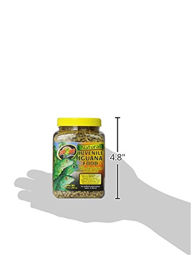 Zoo Med Laboratories Szmzm80 Iguana Juvenile Soft-Moist Pellets, 10-Ounce