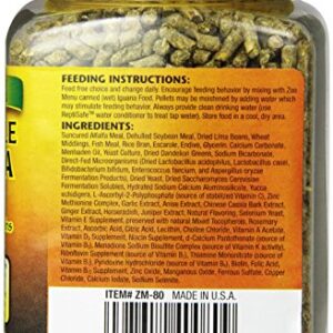 Zoo Med Laboratories Szmzm80 Iguana Juvenile Soft-Moist Pellets, 10-Ounce